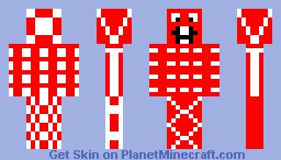 The Weird Red Thing Minecraft Skin