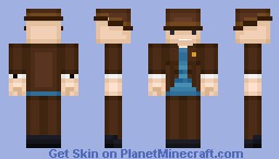The Western Shot Minecraft Skin