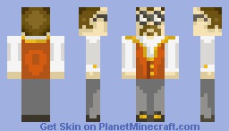 Archaeologist [MUCH beter in 3d] [2nd skin] Minecraft Skin