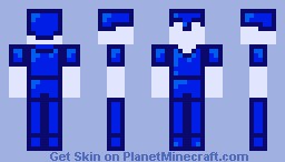 The Blue Armor Minecraft Skin