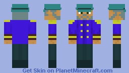Gunman General Minecraft Skin