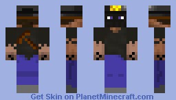 The lone Miner (contest entry) Minecraft Skin