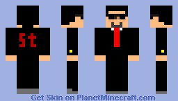 Theme Park Staff (Male) Minecraft Skin