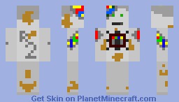 The old rusty Robot Minecraft Skin