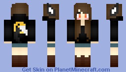 Wolf Girl! Minecraft Skin