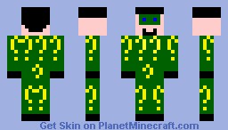 the riddler Minecraft Skin