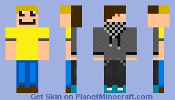 The two sides of you Minecraft Skin
