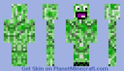 Epic Creeper Minecraft Skin