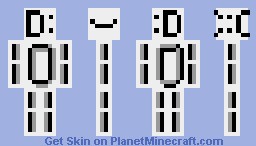 This Text Man Minecraft Skin