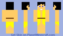 Yellow Team Person Minecraft Skin