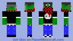 Thug Life: Turtle Style Minecraft Skin
