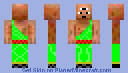 Tien Shinhan V2 Minecraft Skin