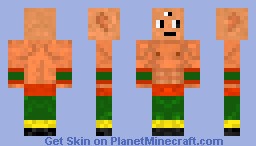 Tien From DBZ - (Dragon Ball Z) Minecraft Skin