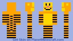 Tigger Minecraft Skin