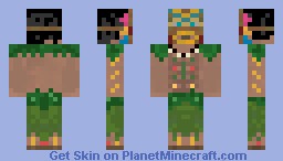 Tiki Man Minecraft Skin