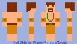 Tiki Warrior Minecraft Skin