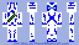 Time Travel Warrior Minecraft Skin