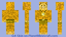 Golden Tingle Statue Minecraft Skin