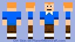 Tintin Minecraft Skin