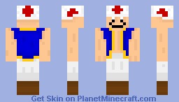 Toad from Super Mario (Better in Preview) Minecraft Skin