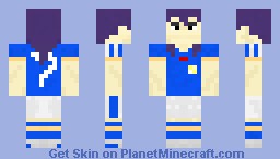Inazuma Japan #7 Tobitaka Minecraft Skin