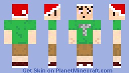TobyTobuscusTurner Christmas/Holiday Skin For Tobuscus Minecraft Skin