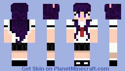 Tomoyo Daidouji (Summer no Hat) Minecraft Skin