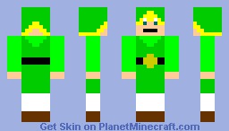 Toon Link Minecraft Skin
