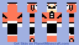 Mega Man - Top Man (NES) Minecraft Skin