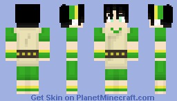 Toph Beifong Minecraft Skin