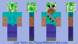 Tough Steve Minecraft Skin
