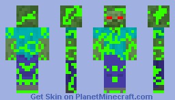 Toxic Zombie Minecraft Skin