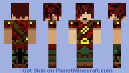 Long Haired Traveler (Male) Minecraft Skin