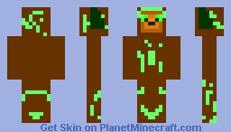 Tree Person Minecraft Skin