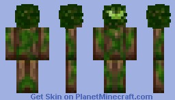 Tree Spirit Minecraft Skin