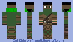 Tree Assassin Minecraft Skin