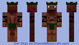 Tribal Warrior Minecraft Skin