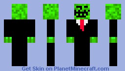 Trolling Creeper Minecraft Skin