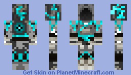 Tron Assassin Minecraft Skin