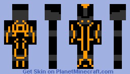 Tron Legacy Minecraft Skin