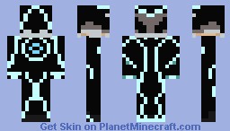 Tron Legacy Minecraft Skin