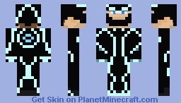 Tron Legacy Minecraft Skin