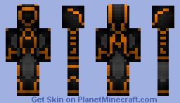 Tron Skin [Red] Minecraft Skin