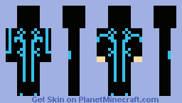 Tron Skin Minecraft Skin