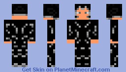 Tron Grey Minecraft Skin