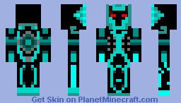 Terminator Minecraft Skin