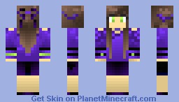 Violet Minecraft Skin