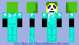 Panda IN DIAMOND Minecraft Skin