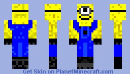 Despicable Me Minion Minecraft Skin