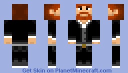 Tuxedo Dwarf Minecraft Skin